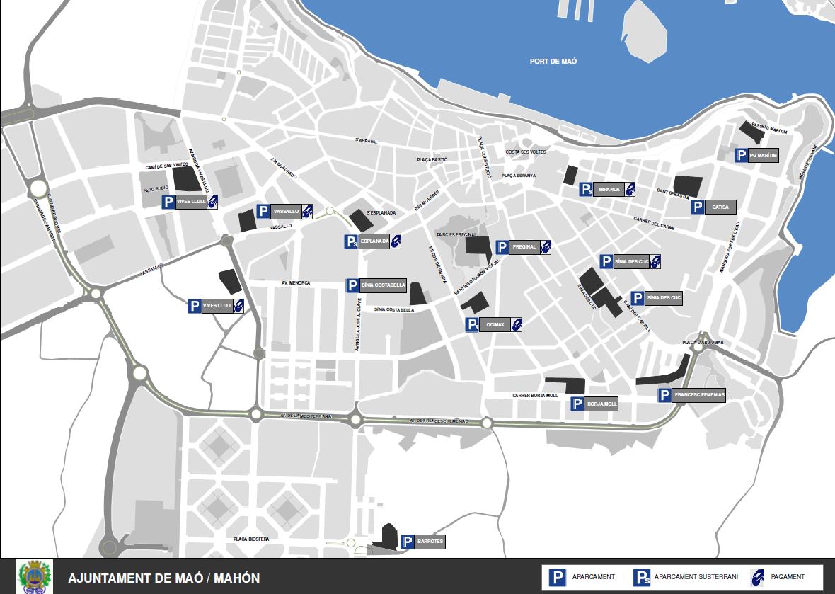 Zona Azul Maó-Mahón ☆ GUIA 2025
